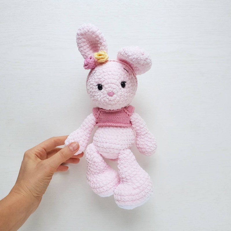 Crochet Bunny Toy - Etsy