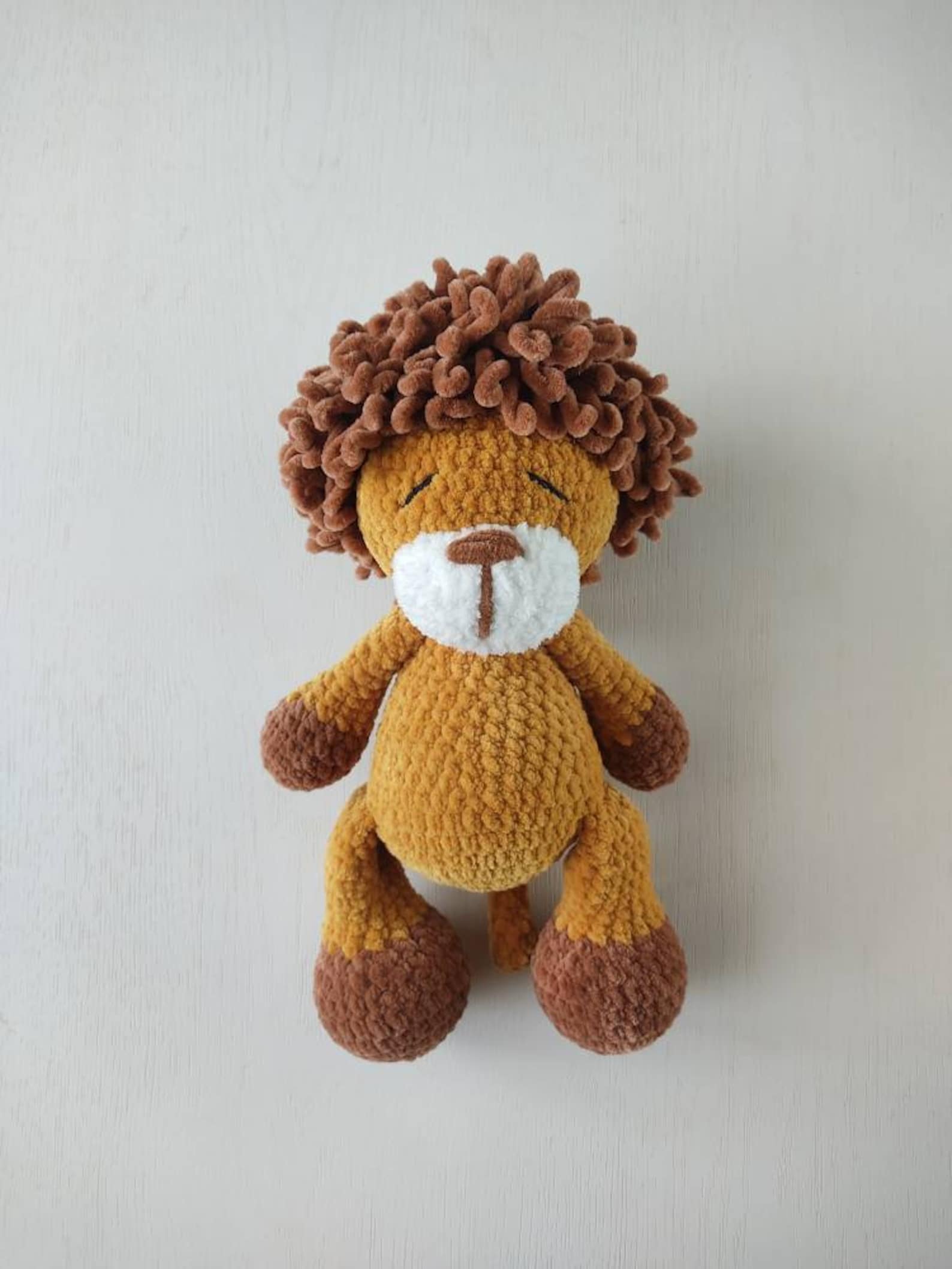 Amigurumi Lion Toy, Crochet Lion Doll, stuffed Lion, Lion Plush, Lion ...