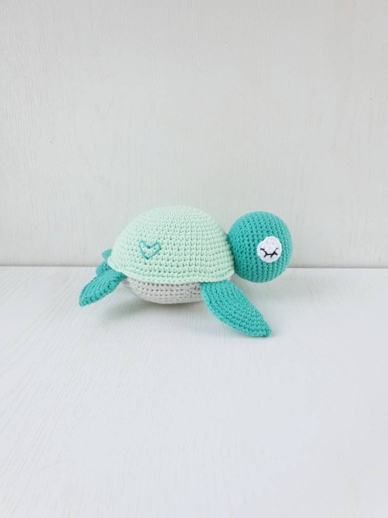 Graduation Gift, Crochet Sea Turtle, Turtle Lover Gift, Turtle Baby ...