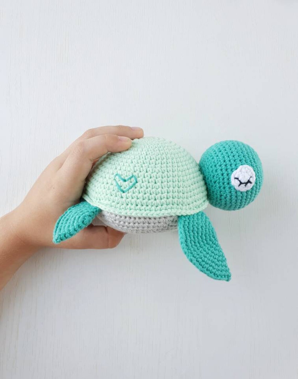 Baby Girl Gift, Crochet Sea Turtle, Turtle Lover Gift, Turtle Baby ...