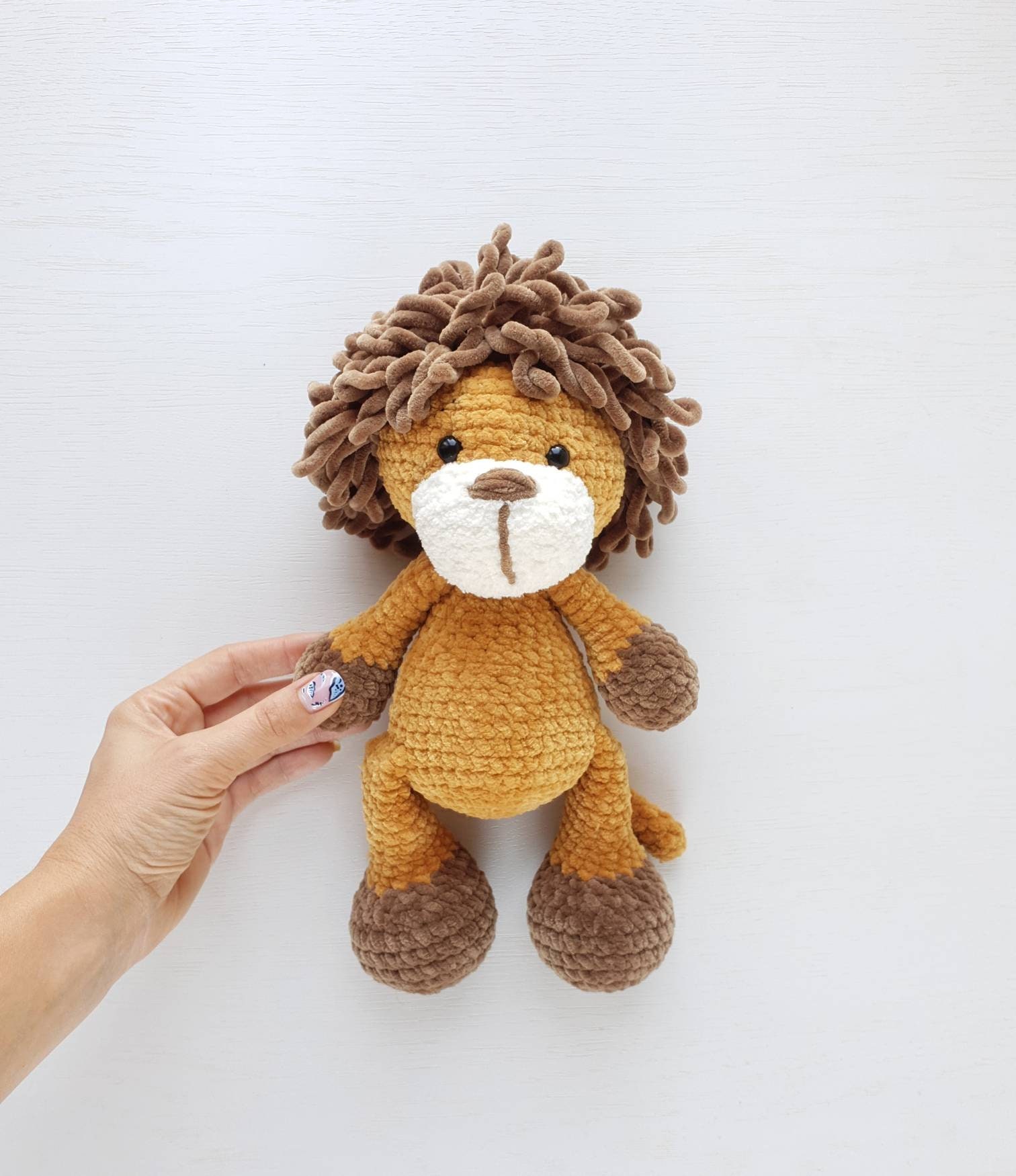 Baby Shower Gift, Crochet Lion Toy, Amigurumi Lion, stuffed Lion, Lion ...