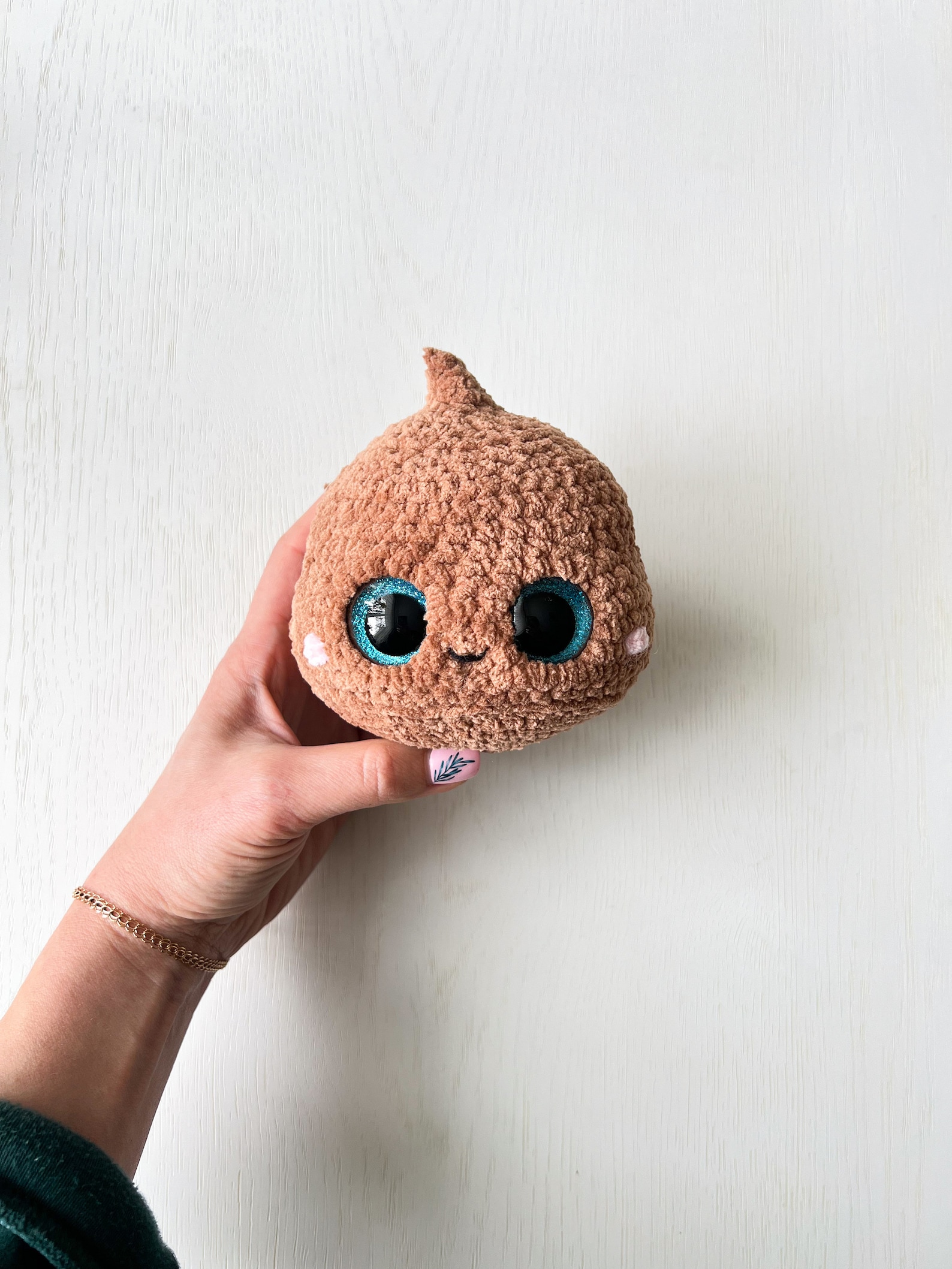Crochet Poopy, Positive Poo Emoji, Brown Cake Amigurumi - Etsy