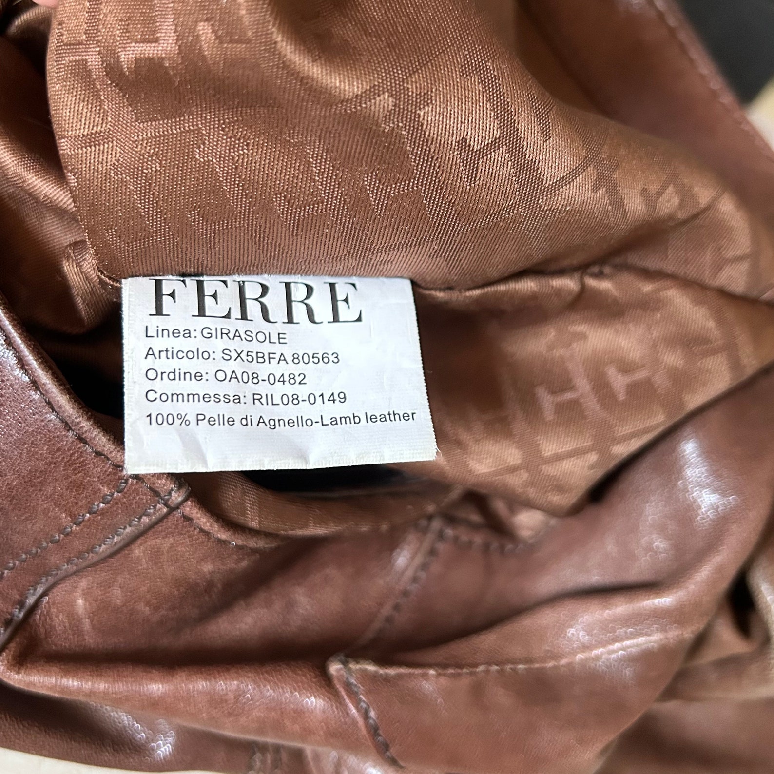 GIANFRANCO FERRE Bag, Leather Bag, Shoulder Bag, Vintage Bag, Handbag ...