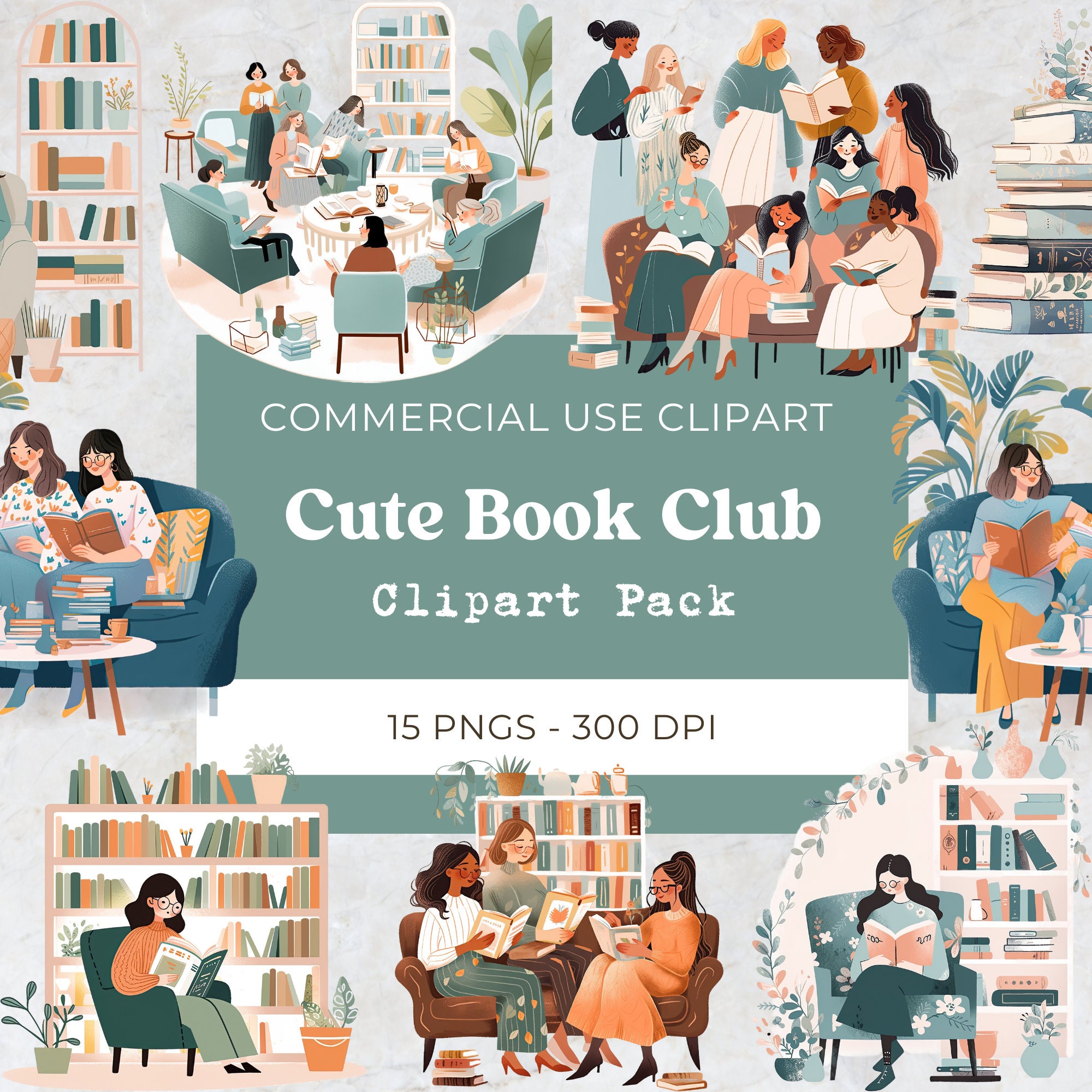 Book Discussion Clipart