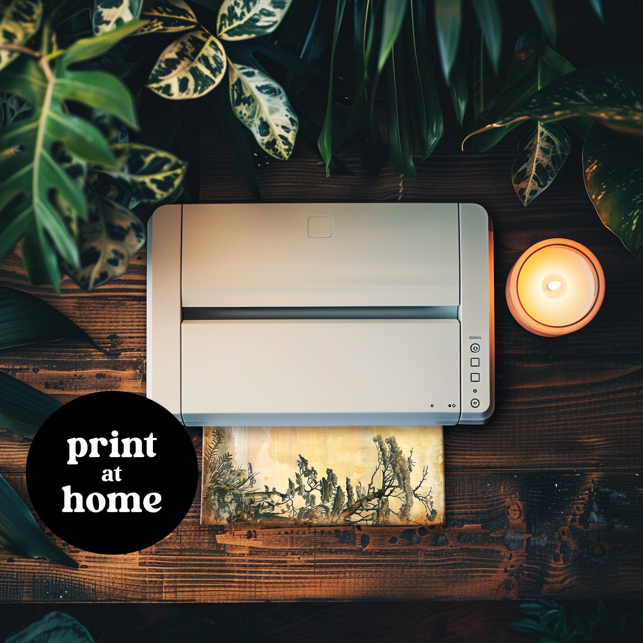 African Safari Print Junk Journal Pages and Tags Bundle, Vintage ...