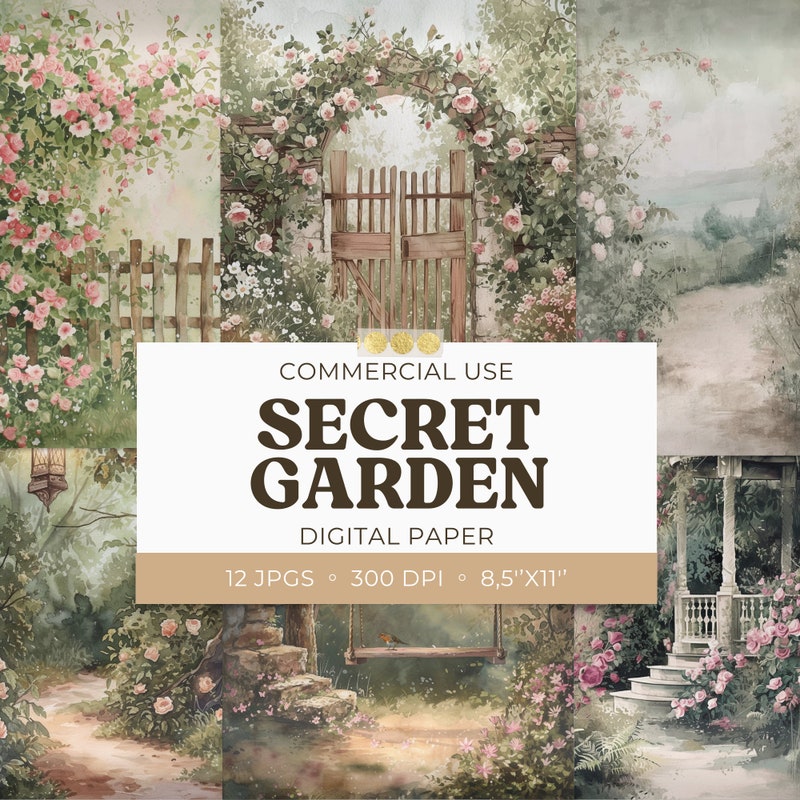 Secret Garden Theme - Etsy