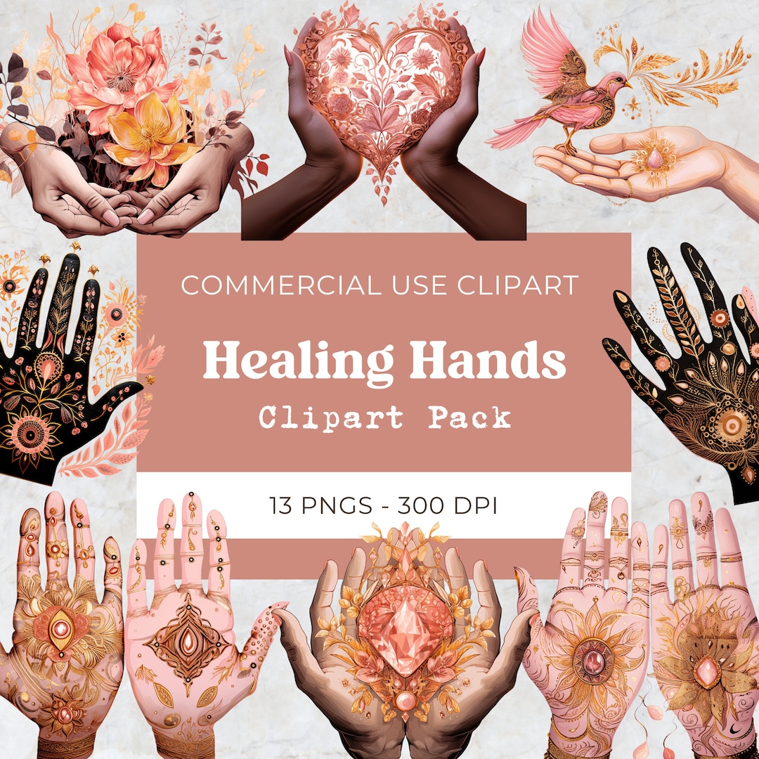 Healing Hands Clipart, Watercolor Hands, Energy Healing Png, Caring ...