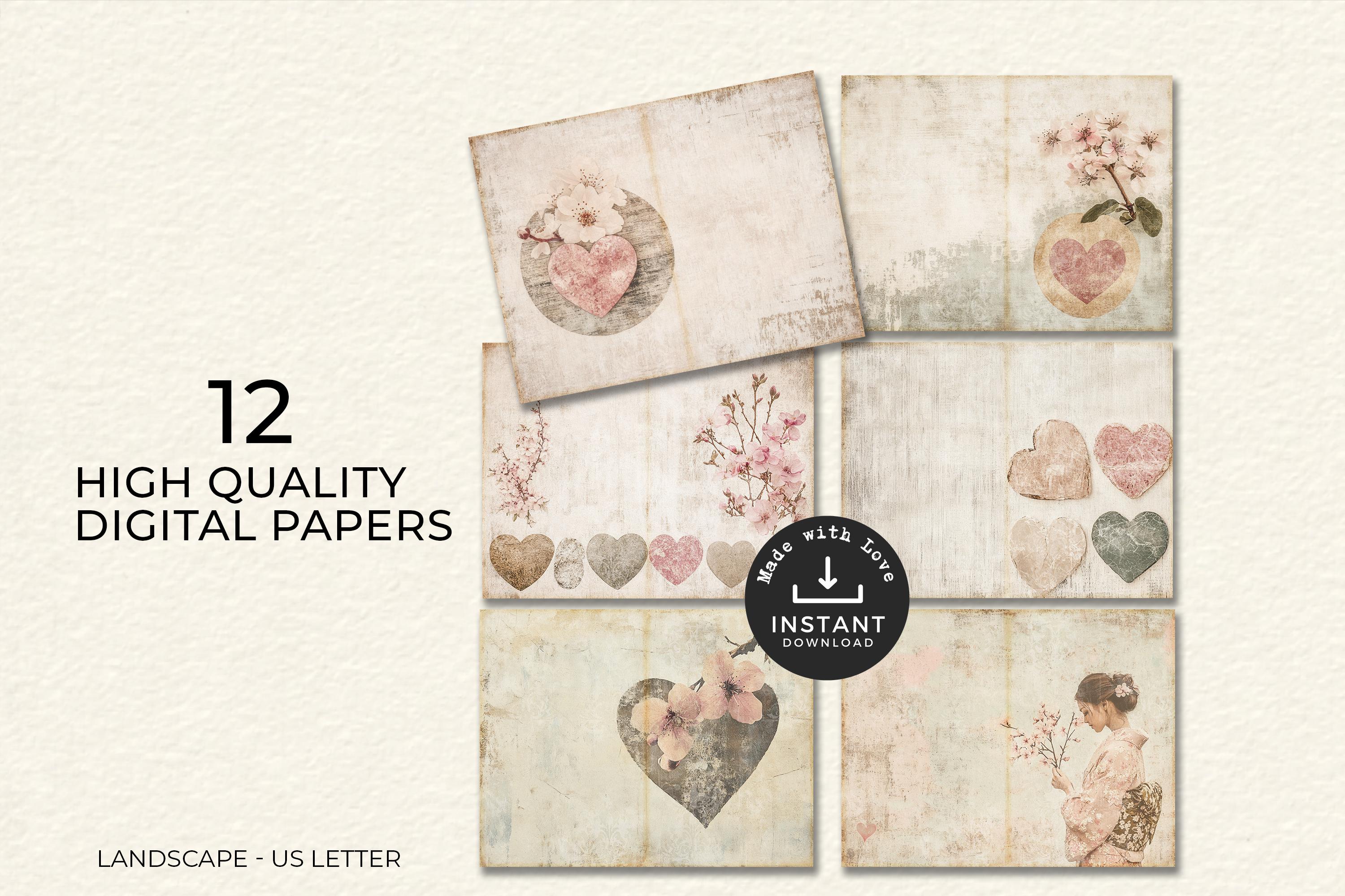 Self-love Junk Journal Kit, Printable Self-care Journal Pages, Digital ...