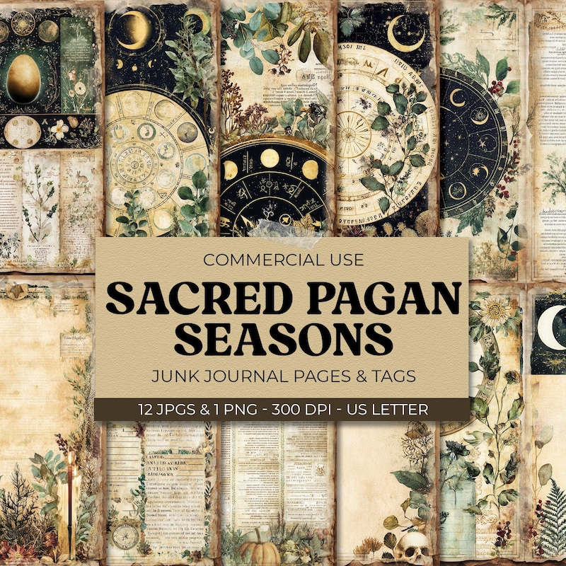 Witchy Journal Papers - Etsy UK
