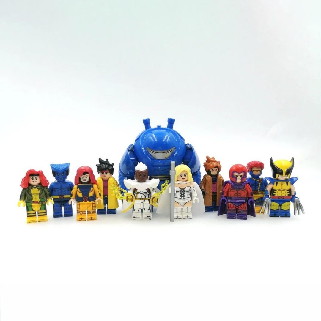 Gambit Rogue Storm Wolverine Cyclops White Queen Magneto Gambit Jubilee ...