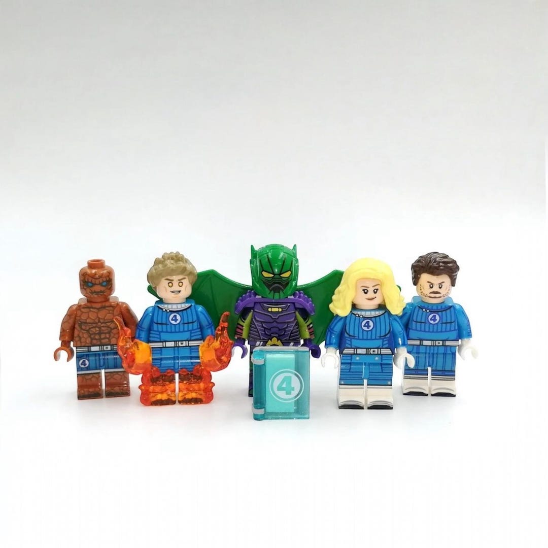 Mr Fantastic Invisible Woman Human Torch Thing Annihilus (fantastic 4 ...