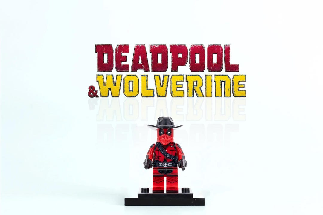 Cowboy Deadpool (deadpool & Wolverine) Mini Figure - Etsy