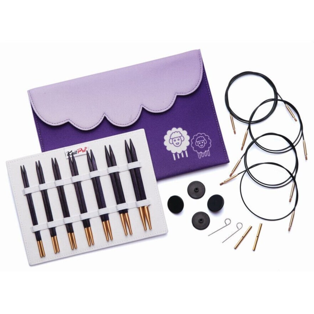 Knitpro Needle Set Deluxe Interchangeable Needle Tips Jadore Cubics ...