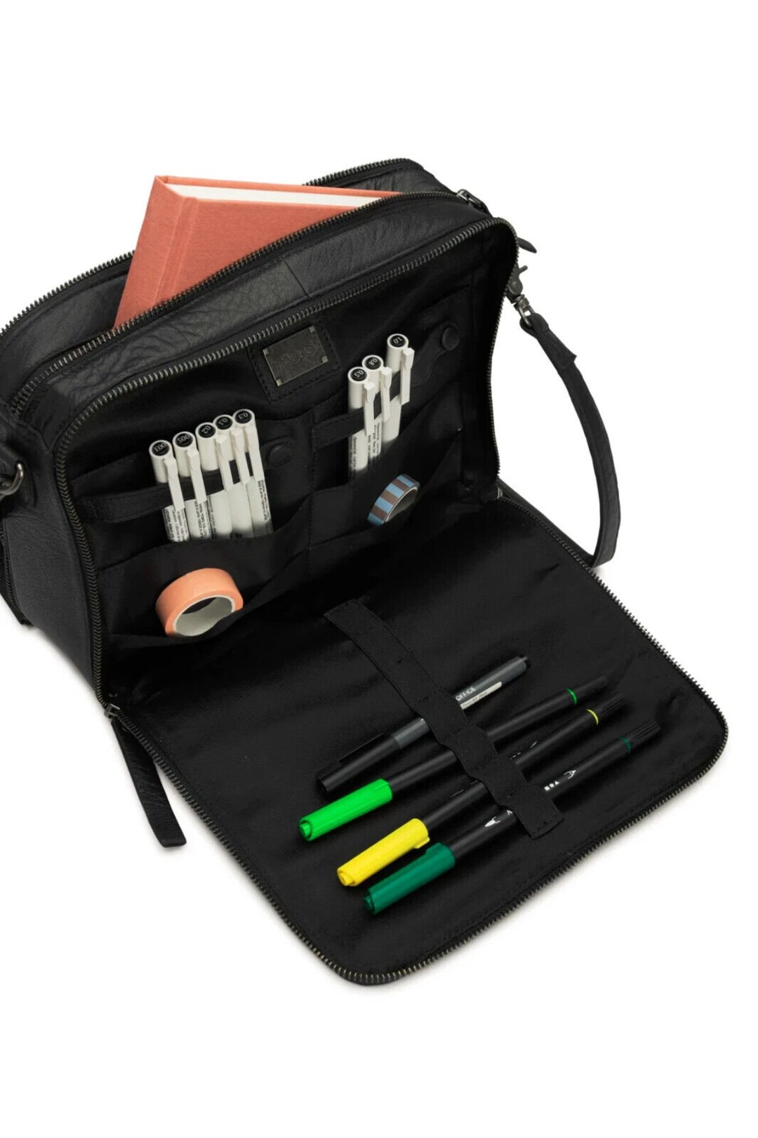 Muud Cathy Crossbody Bag Leather Handmade Color Black - Etsy