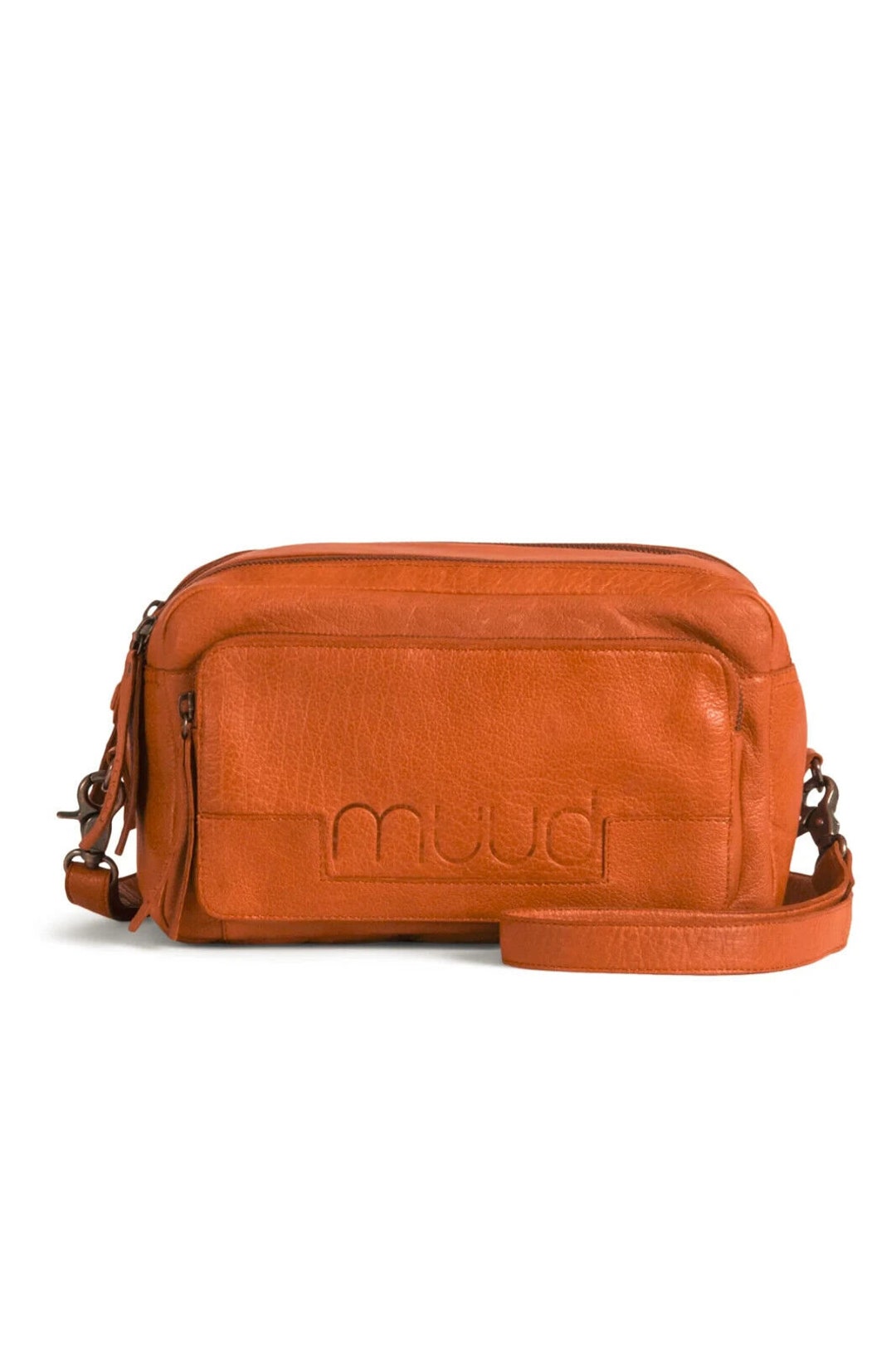 Muud Stavanger Crossbody Bag Made of Genuine Leather Whiskey Color - Etsy