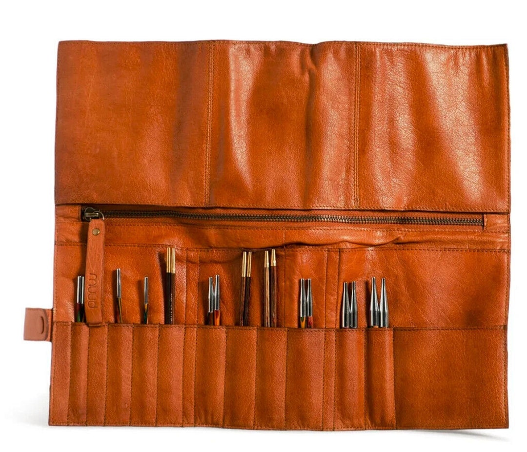 Muud Stockholm Handmade Leather Case for Interchangeable Needles ...