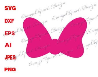 Minnie bow svg | Etsy
