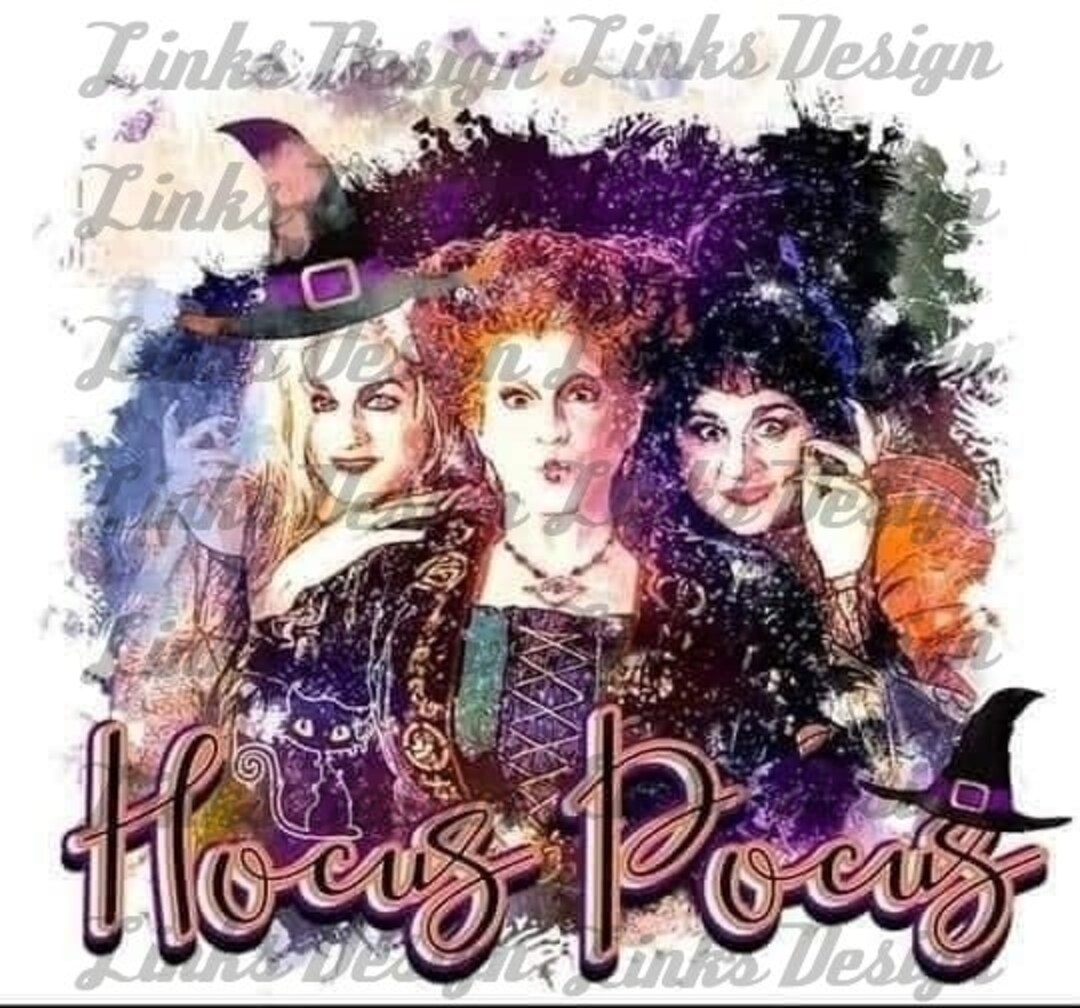Hocus Pocus Waterslide Decal for Tumblers - Etsy