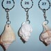 Seashell Key Chain Key Ring | Etsy