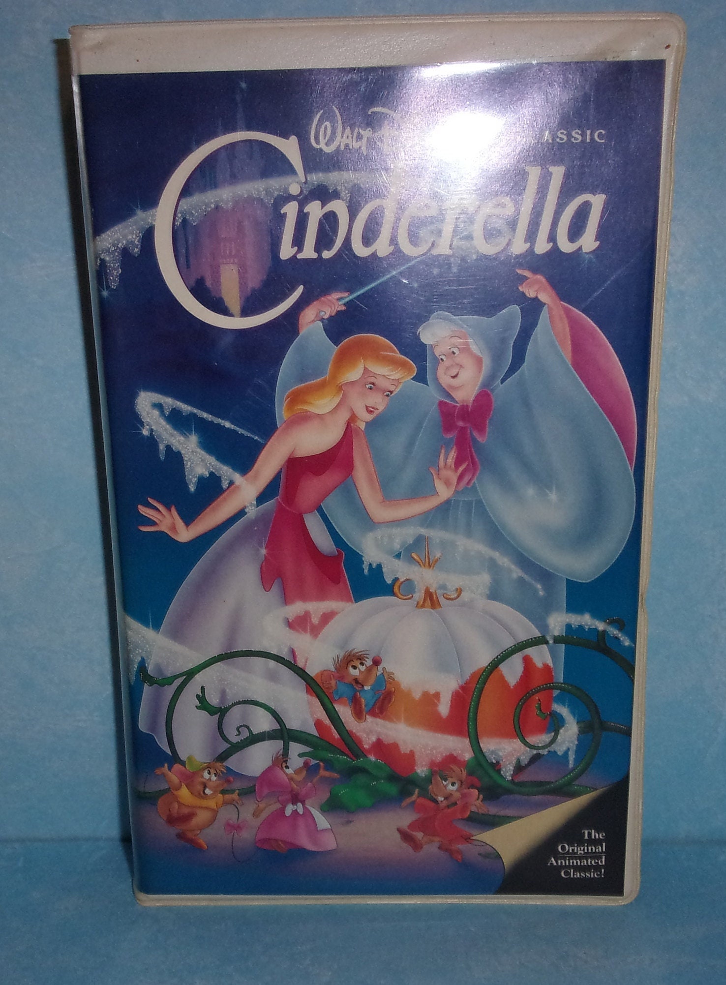 Vintage Disney's Cinderella VHS Movie, Disney's Diamond Classic Video ...