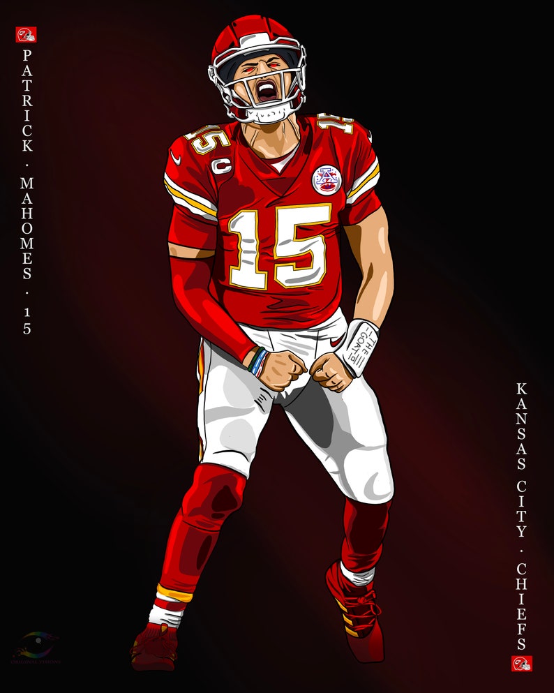 Patrick Mahomes Poster - Etsy