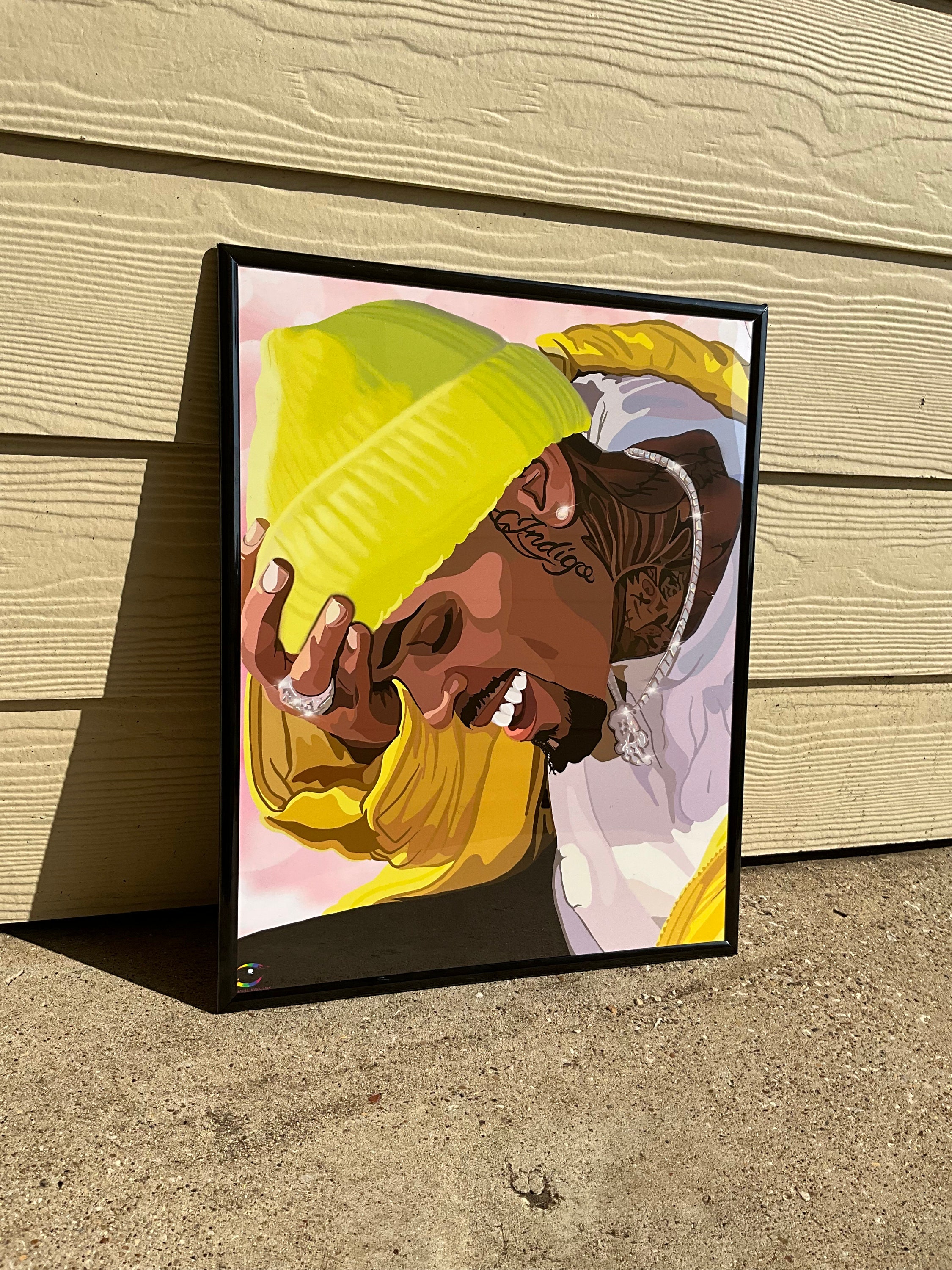 Chris Brown Pop Art