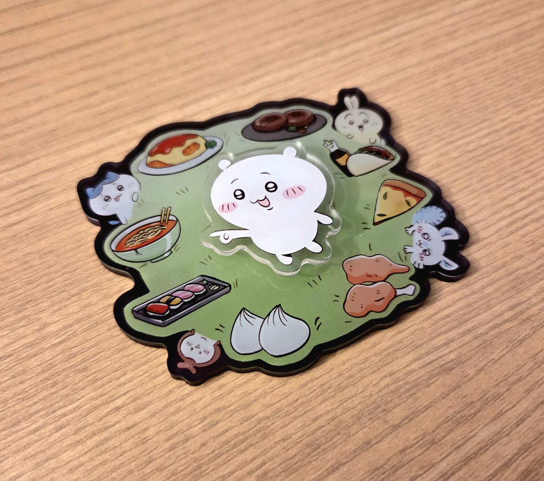 Chiikawa Spinning Magnet (defective) - Etsy