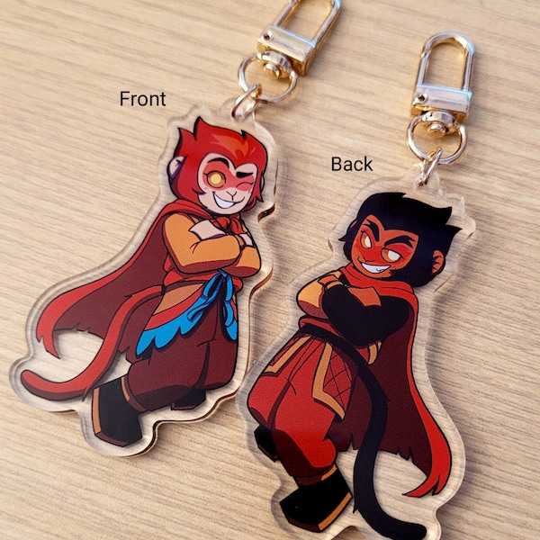 Monkie Kid Keychain - Etsy