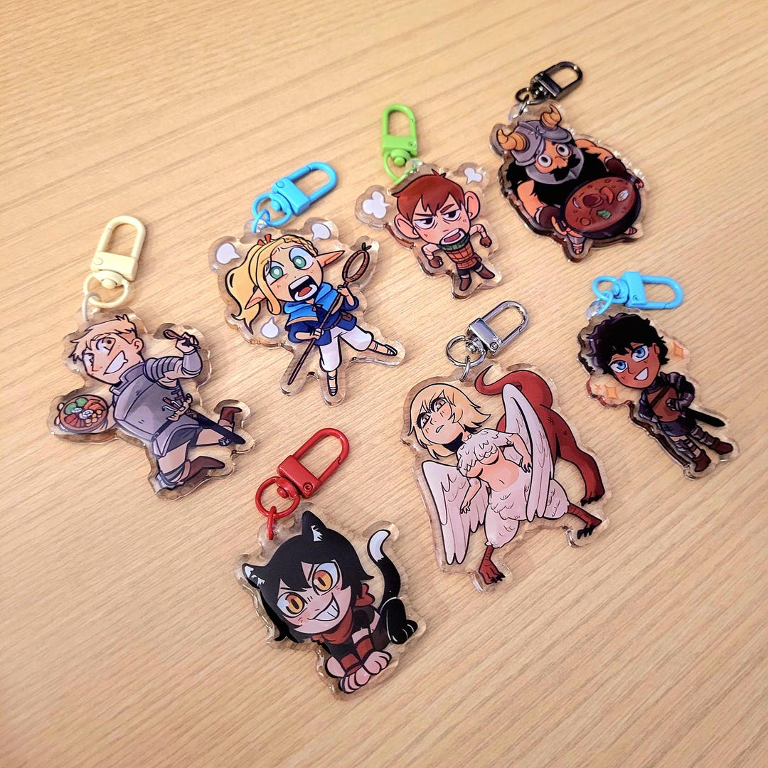 Dungeon Meshi Keychain - Etsy