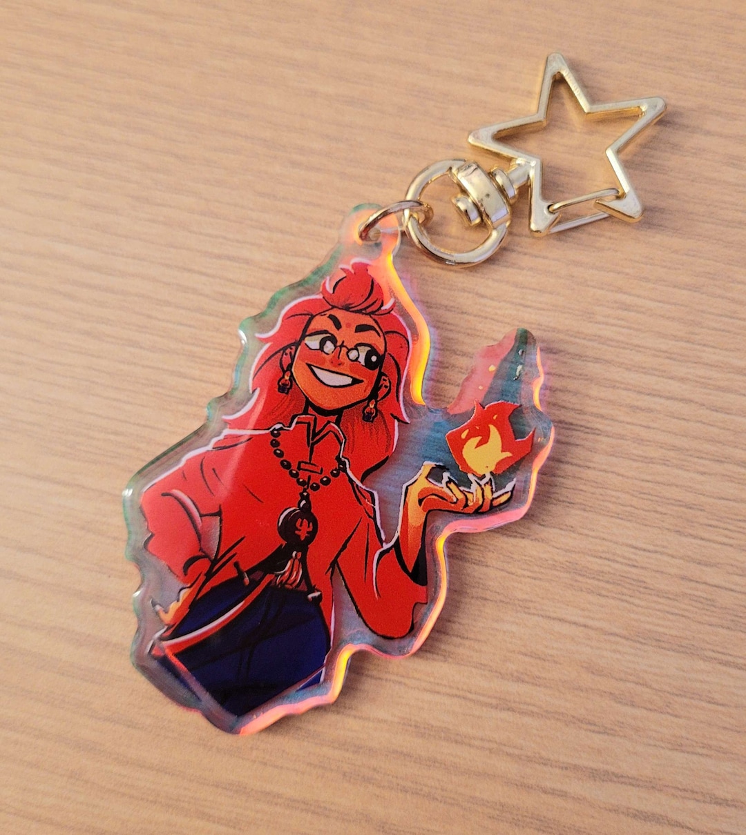 Red Son Keychain | Lego Monkie Kid - Etsy