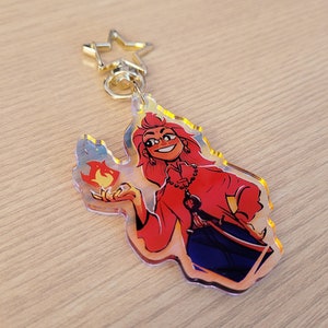 Red Son Keychain | Lego Monkie Kid - Etsy