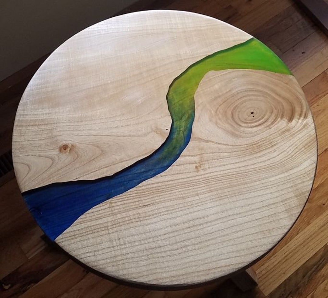 Your Own Custom River Table. Choose the Resin Color, Size and Shape of ...
