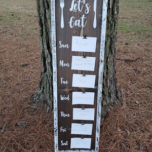 Free Shipping/menu Board // Kitchen Decor // Hanging Farmhouse Menu - Etsy