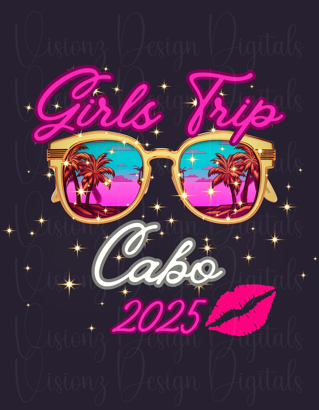 2025 Cabo Girls Trip PNG Sublimation DTF T Shrits Cups Stickers Mugs ...