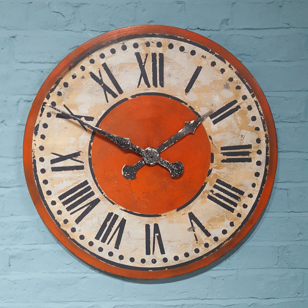 Large Roger Lascelles Wall Clock - Etsy