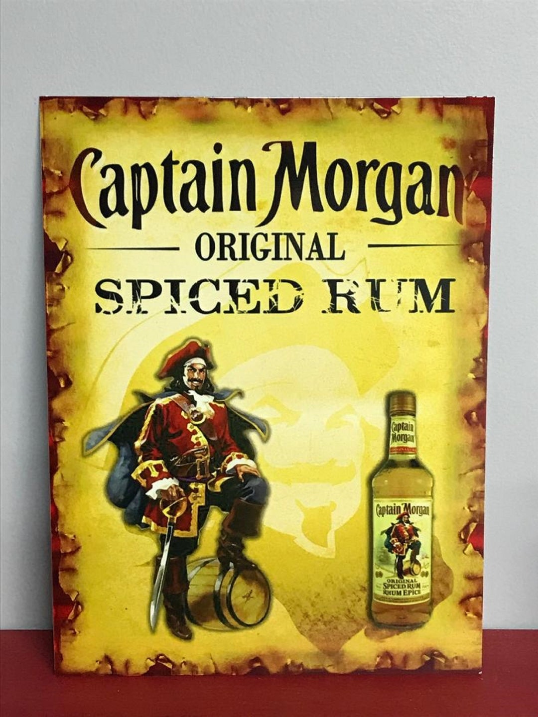 Captain Morgan Spiced Rum Sign 9x12 Aluminum UV Protected - Etsy