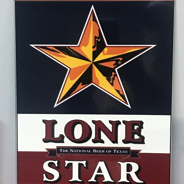 Lone Star Beer - Etsy