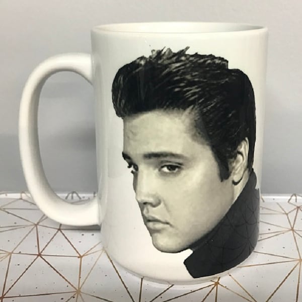 Elvis Presley Coffee Mug - Etsy