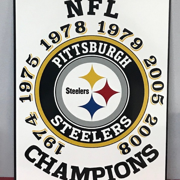 Pittsburgh Steelers Sign - Etsy