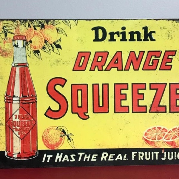Vintage Soda Signs - Etsy