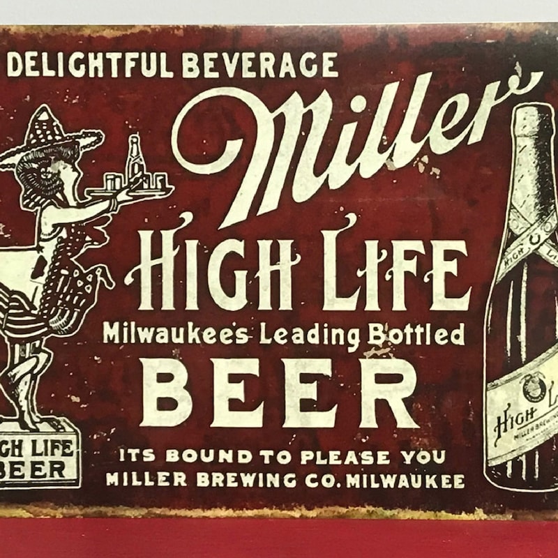 Miller High Life - Etsy