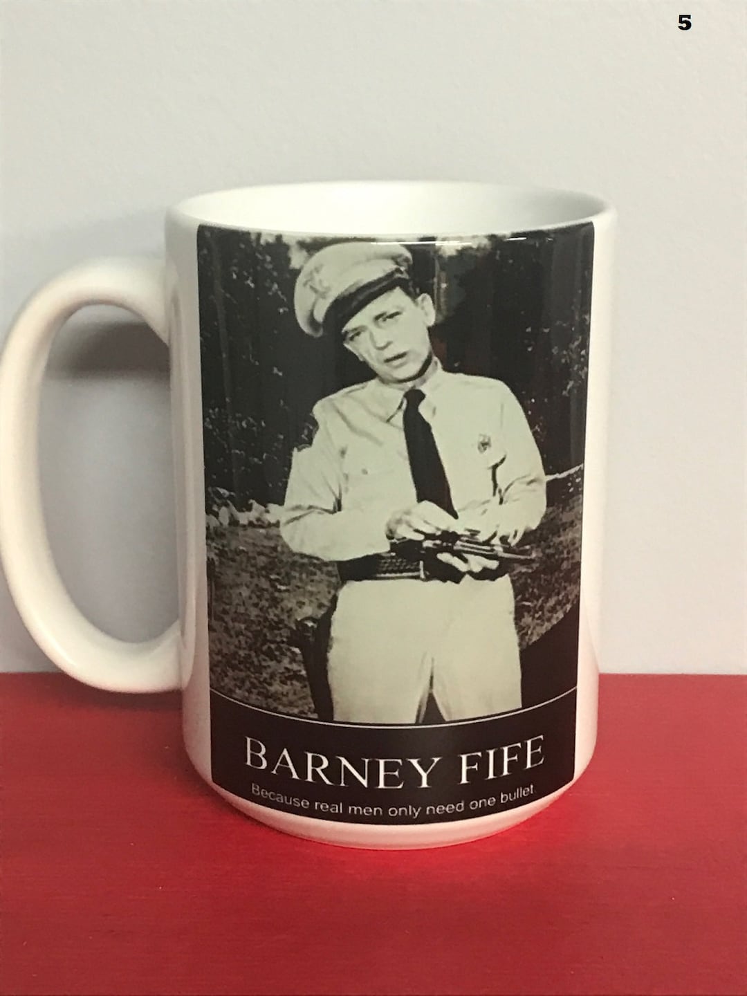 Barney Fife 15oz Coffee Mug, Andy Griffith Show Mayberry Classic TV ...