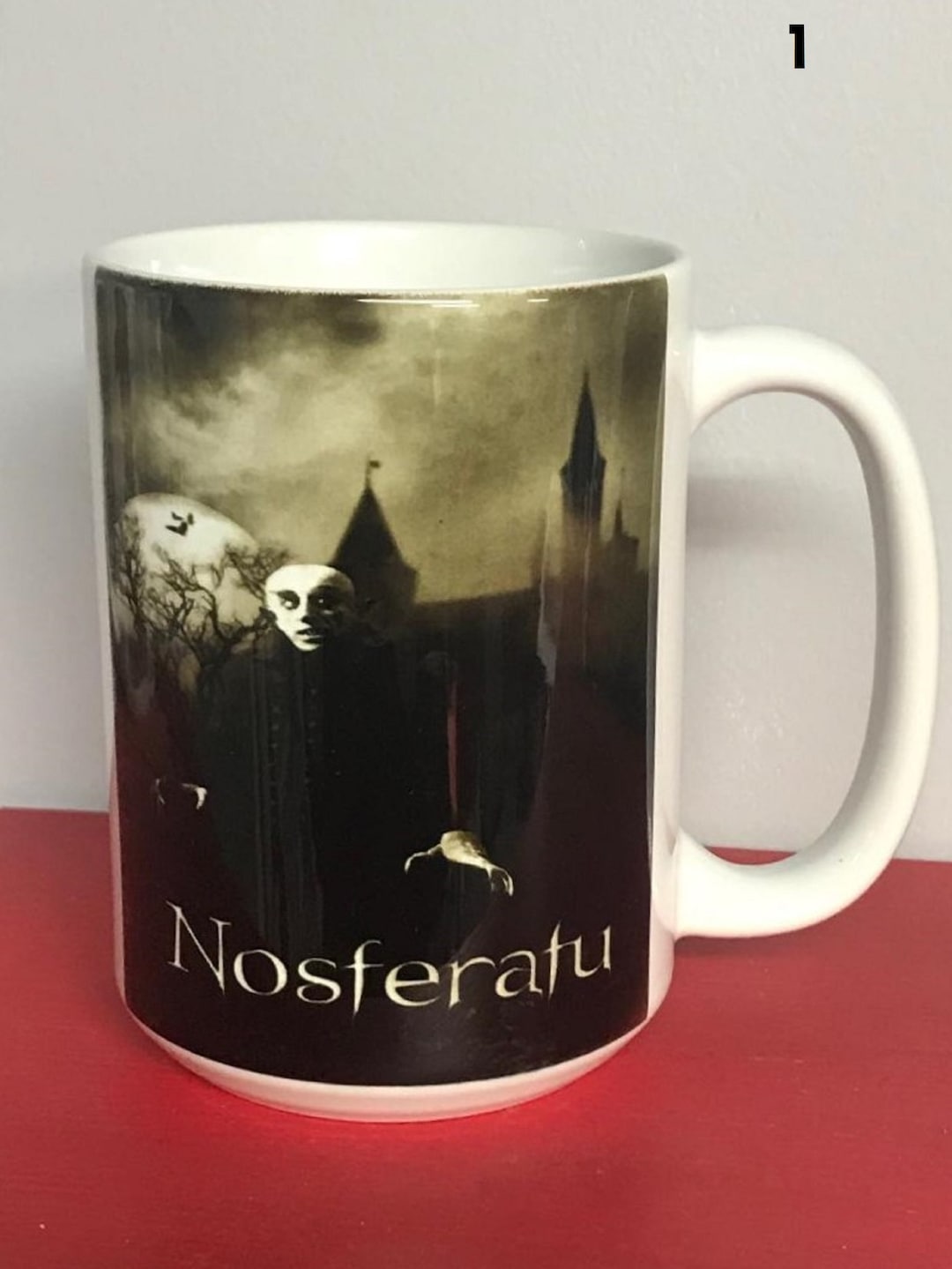 Nosferatu on A 15 Oz Mug Classic Original Vampire is A Cult Classic - Etsy