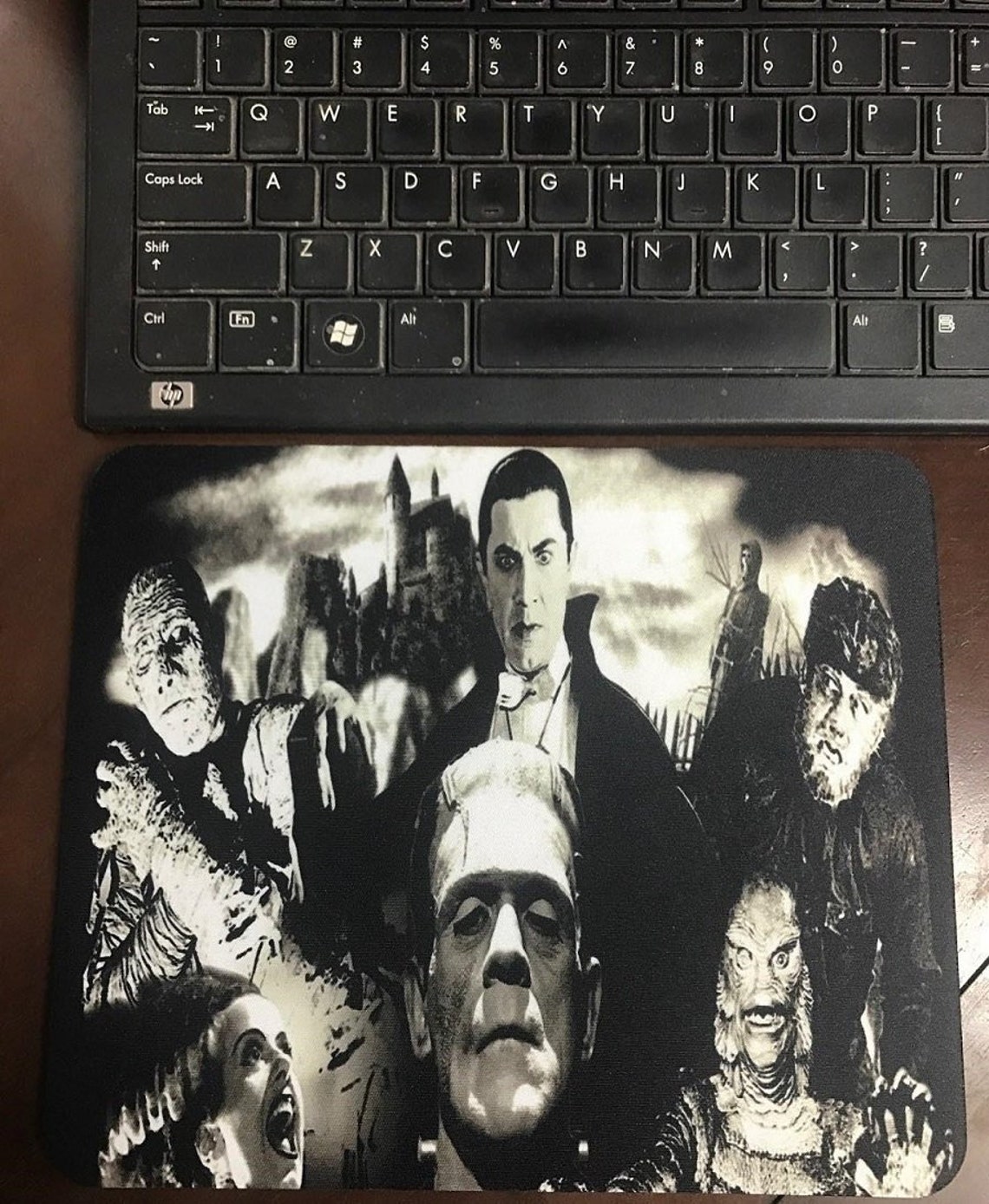 Classic Horror Movie Monsters Mouse Pad 9 1/4 X 7 3/4 X 1/4 - Etsy