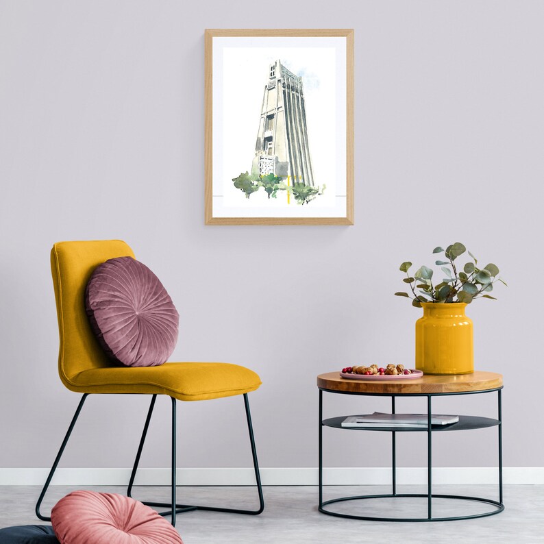 City Art La Previsora Tower Caracas a Venezuela Imprimir pieza - Etsy ...