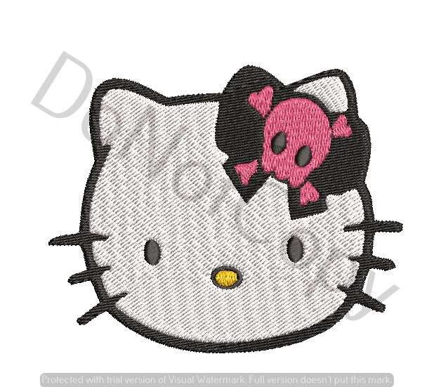 Hello Kitty Skull And Crossbones