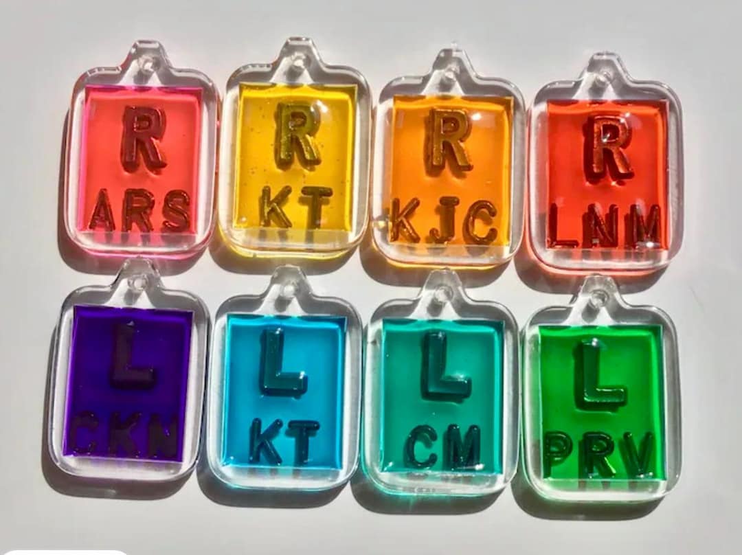 Special Price 4 Sets of Xray Markers 4 R and 4 L With Initials/numbers ...