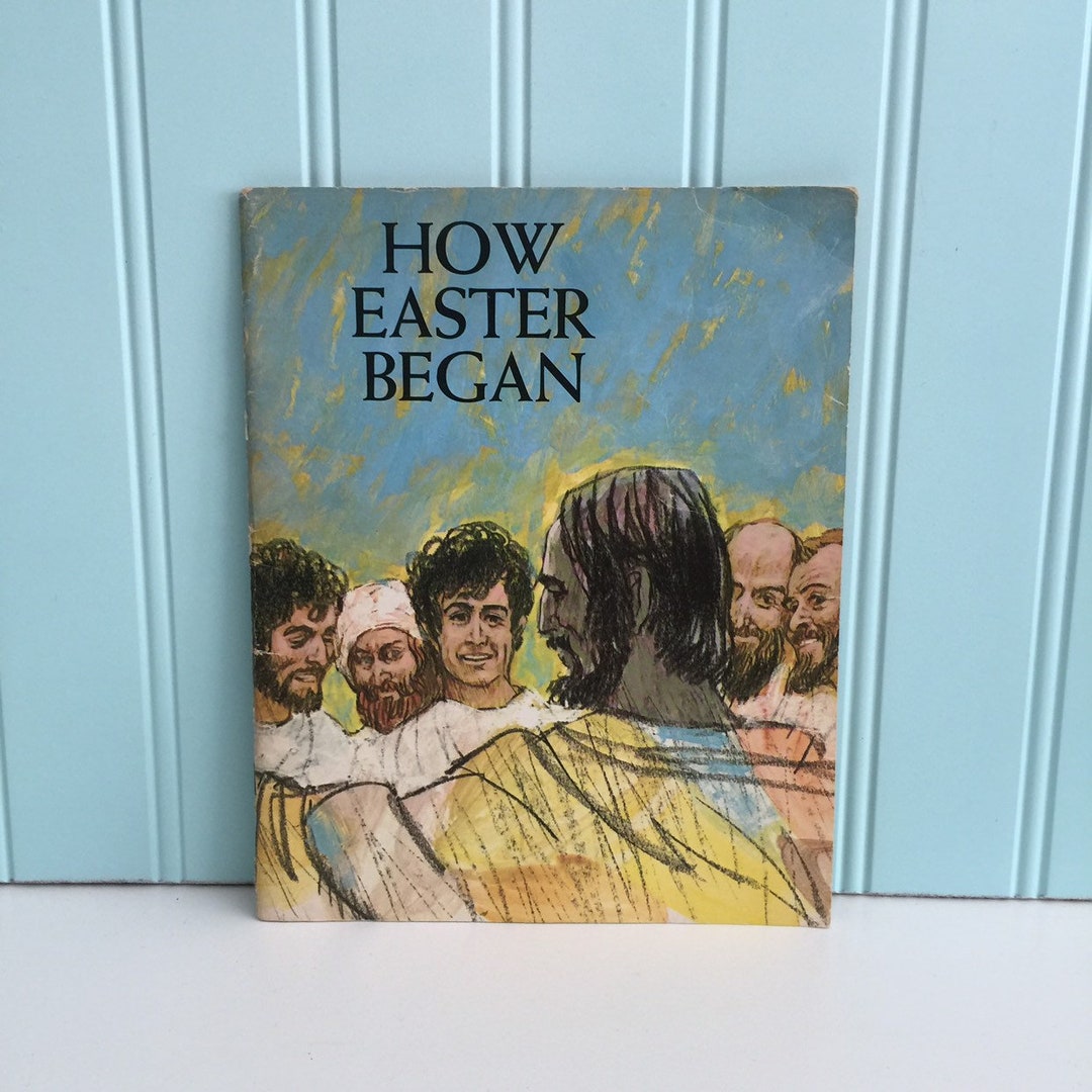Vintage Easter Picture Book 1967 How Easter Began Eleanor Zimmerman ...