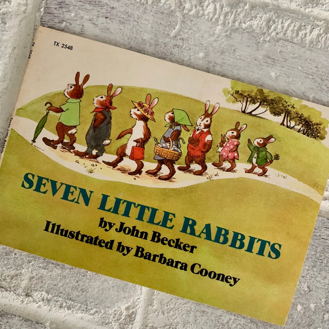 Vintage Barbara Cooney Illustrated Bunny Themed Picture Book Seven ...