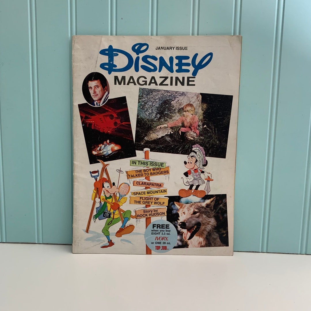 Vintage Disney Magazine January 1976 1970s Old Children's Periodical ...